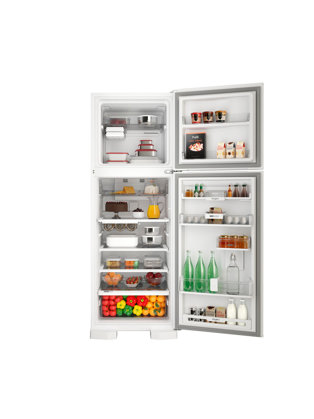 Heladera Whirlpool No Frost Blanca 400 Lts